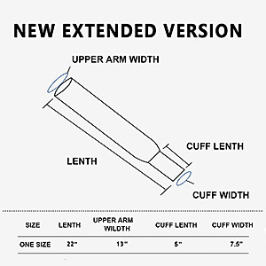 SayWow UV Sun Protection Arm Sleeves for Women Loose-Fit UPF 50+ Cooling Skin Protective Cover, Black,USAB-1