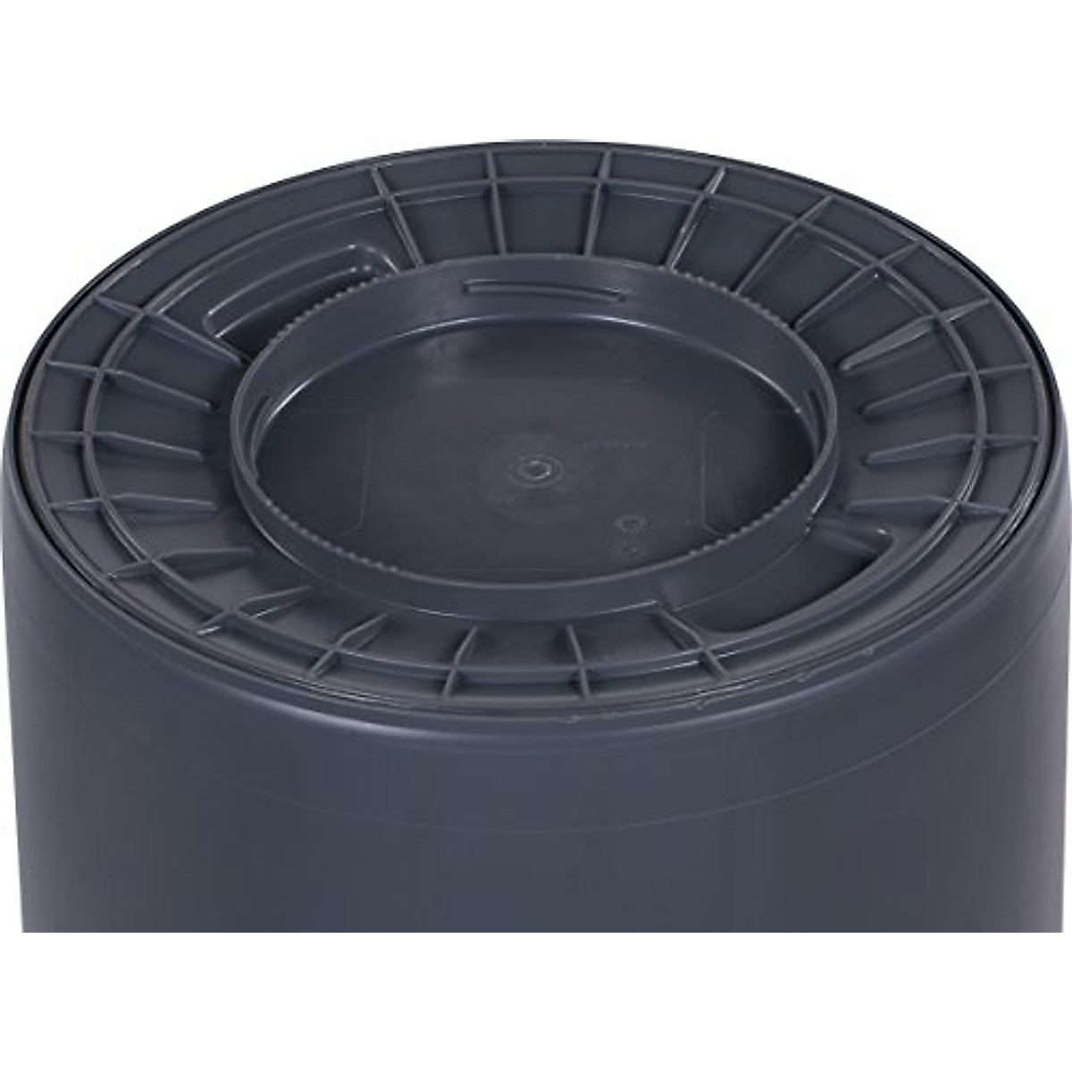 Carlisle FoodService Products 34104423 Bronco Round Waste Container Only, 44 Gallon, Gray