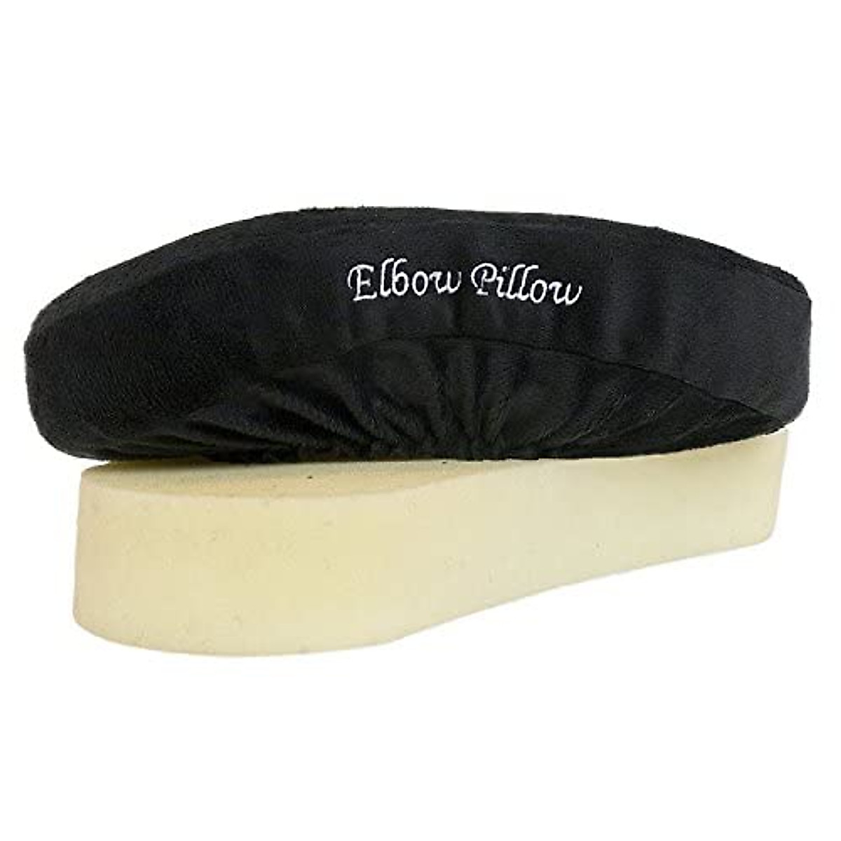 Elbow Pillow --- Jumbo Memory Foam Arm Rest Office Chair Arm Computer Pads - Universal Cushion Covers for Armrest and Elbow Relief (2 Pad Set)