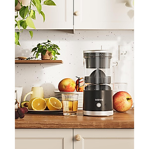 Citrus Juicer Machines Rechargeable - Portable Juicer with USB and Cleaning Brush for Orange, Lemon, Grapefruit（Update）