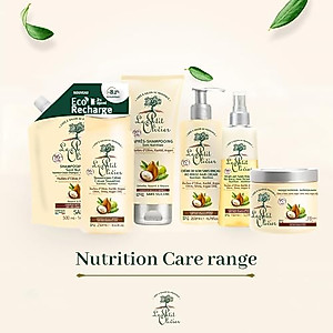 Le Petit Olivier Nutrition Cream Shampoo - Olive, Shea, Argan Oils - Repairs Dry, Damaged Hair - Enriched With Natural Origin Ingredients - Free Of Silicone - 8.45 oz