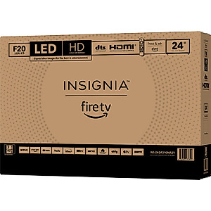 INSIGNIA 24-inch Class F20 Series Smart HD 720p Fire TV (NS-24DF310NA21, 2020 Model)