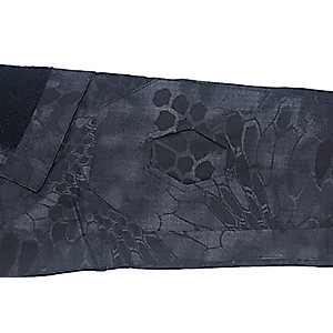 Bethspec Men's Tactical Military Assault Combat Tactical Shirt Long Sleeve Slim Fit Camo T-Shirt with 1/4 Zipper