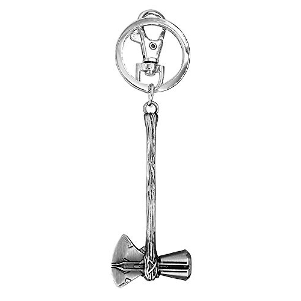 Marvel 68972 Avengers Infinity Wars Thor's Stormbreaker Pewter Key Ring, Silver