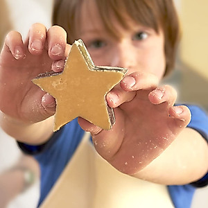 Cute Cow Steer Face Metal Cookie Cutter, 4.5" Made in USA by Ann Clark