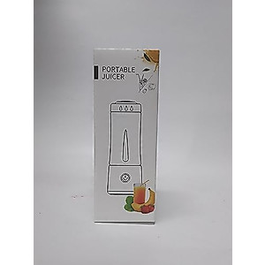 Spardar Portable Blender for Shakes and Smoothies, 4000mAh Personal Blender with 6 Blades, USB Rechargeable Blender Bottles Electric, Mini Blender Cup Portable Juicer for Home Sports Outdoors