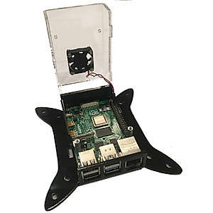 VESA Mount Case for Raspberry Pi 4 with Fan
