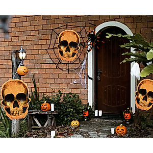 DS. DISTINCTIVE STYLE Skull Balloons 8 Pieces 23.6 Inch Halloween Foil Balloons Great Addition for Halloween Party Balloon Arch