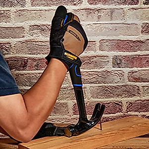 Real Steel 0517 One Piece Forged Milled Face Framing Hammer with Rip Claw, 21 oz