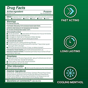 Biofreeze Pain Relief Spray, Arthritis Pain Reliever, Knee & Lower Back Pain Relief, Sore Muscle Relief, Neck Pain Relief, FSA Eligible, 2 Pack (4 FL OZ Biofreeze Menthol Spray)