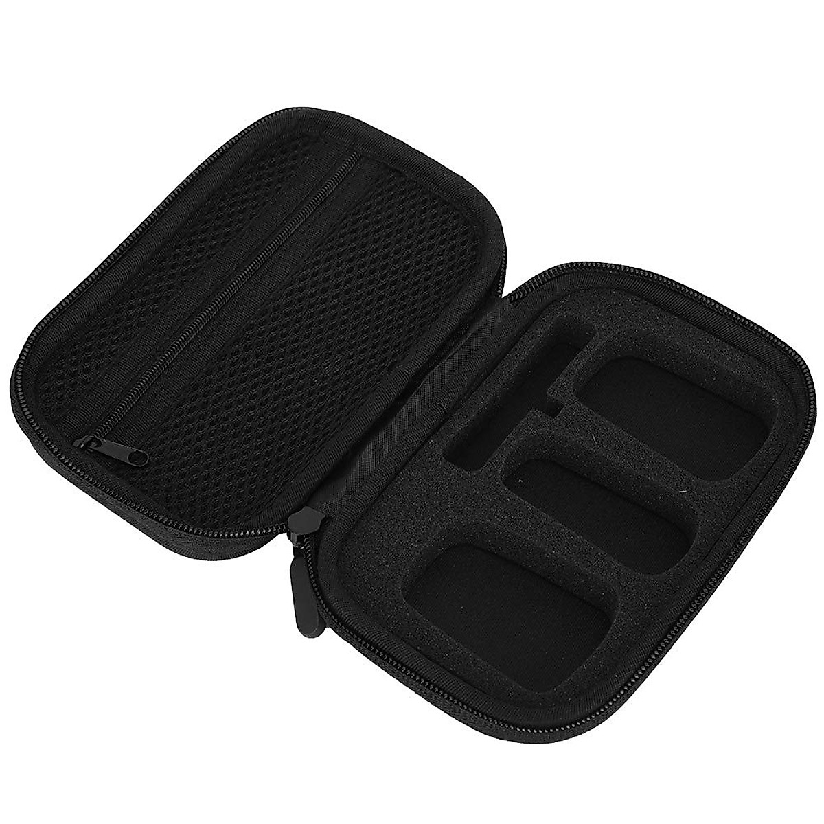 Akozon Microphone Storage Bag Hard Carrying Travel Case Portable Hard Protective Case Storage Bag for Blink 500 B2 Wireless Microphone Black for lavalier Carry case saramonic Blink 500 b2