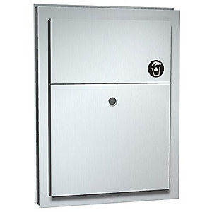 ASI 0472 Partition Mounted Dual Access Napkin Disposal
