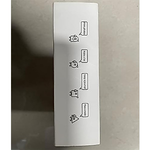 Bisofice Pocket Printer Wireless Bluetooth Thermal Printers, Label Maker, for DIY, Photo Printing, Study Notes, Journal, Work Plan, Inkless Smart Printer Gift, with a Roll Thermal Paper