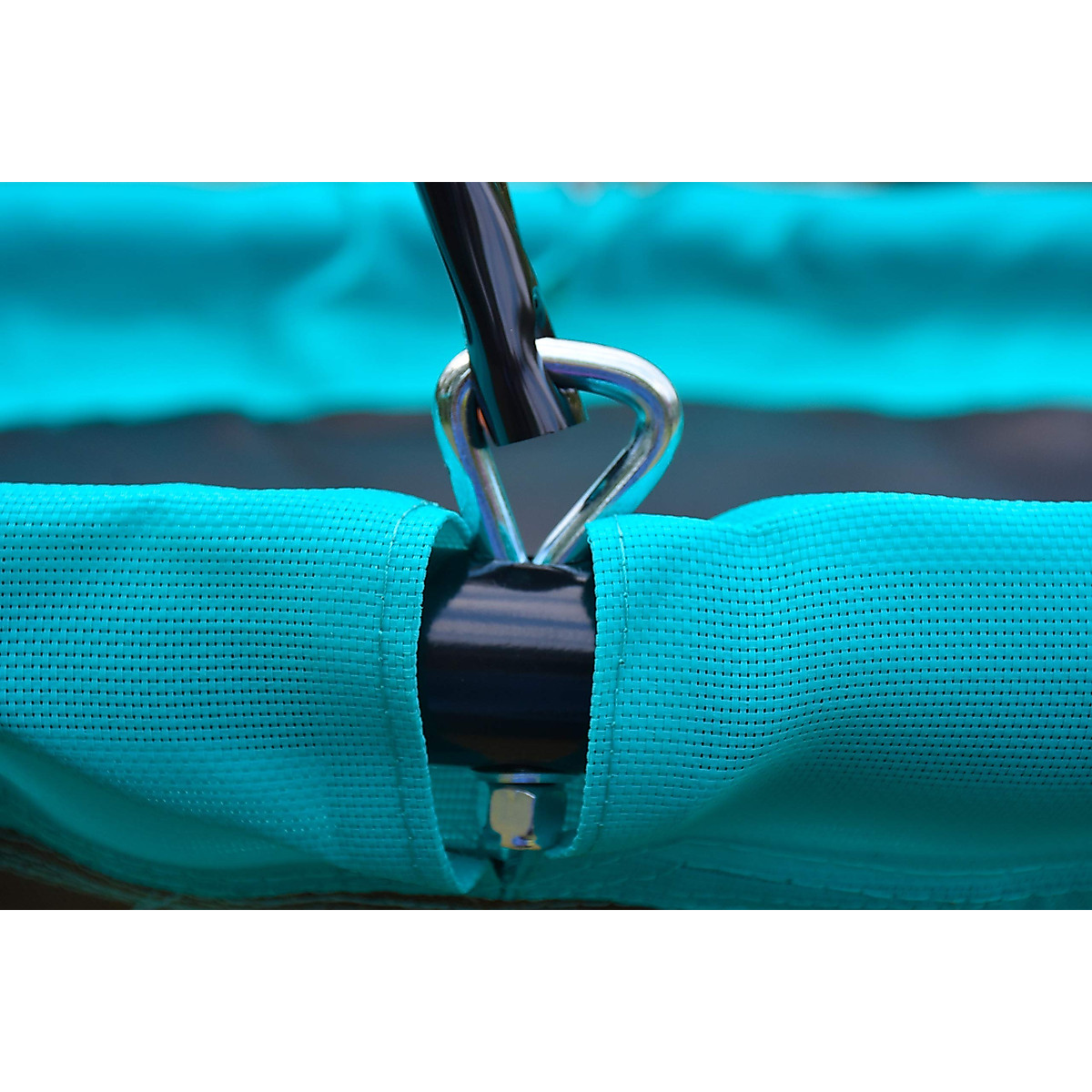 UFO A-Frame Metal Swing Set for 1 or 2 Children, Kids & Toddlers