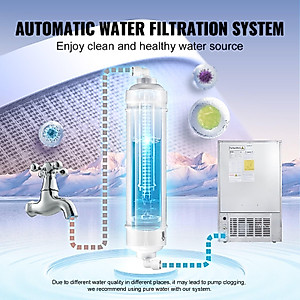 Commercial Ice Maker, 265lbs/24H, Ice Maker Machine, 126 Ice Cubes in 12-15 Minutes, Freestanding Cabinet Ice Maker with 88lbs Storage Capacity LED Digital Display (Electric Drainage, 265lbs/day)