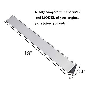 Dongftai SF767A (13-Pack) 16GA Stainless Steel Flavorizer Bars Replacement for Weber 67670 67671 Weber Summit 600 Series Summit E-620 S-620,E-640 S-640 E-650 S-650 E-660 S-660 E-670 S-670
