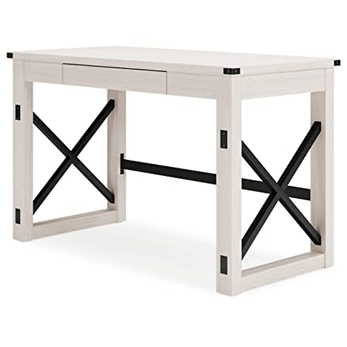 Signature Design by Ashley Bayflynn 48" Home Office Desk, Whitewash