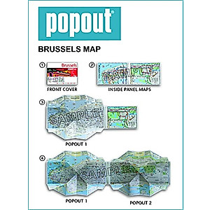 Brussels PopOut Map (PopOut Maps)
