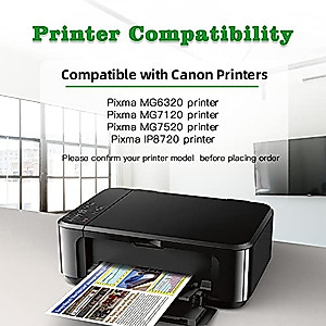 GREENARK Compatible Ink Cartridge Replacement for Canon CLI-251 GY Gray CLI-251GY XL Gray Ink Cartridge Work for Canon PIXMA MG6320 Pixma MG7120 Pixma MG7520 Pixma IP8720 Printers, 4 Pack 251XL GY