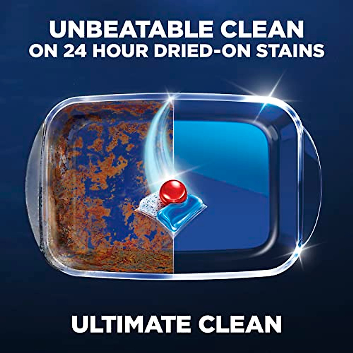 Finish - Quantum - 64ct - Dishwasher Detergent - Powerball - Ultimate Clean & Shine - Dishwashing Tablets - Dish Tabs