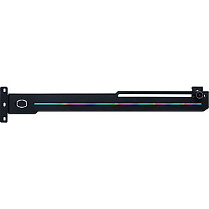 Cooler Master ELV8 Addressable RGB Vertical Universal Graphic Card Holder, Built-in ARGB Strip, Adjustable Length & Height Support (MAZ-IMGB-N30NA-R1) Black