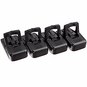 Rat Trap Outdoor & Rat Traps Indoor – Mouse Traps Indoor for Home Instantly Kill Squirrel & Chipmunk Trap- Rodent Snap Trap, Touch Free & Reusable Pest Control, 4 Pack