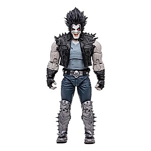 McFarlane Toys - DC Multiverse Lobo & Spacehog (Justice League of America) - 7in Scale Action Figure with Vehicle, Gold Label, Amazon Exclusive