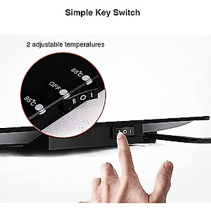 Warming Tray Hot Plate, Chafing Dish, Electric Food Warmer for Buffet Party, Kitchen Serving, Dining Room, Restaurant, with 2 Adjustable Temperature Control