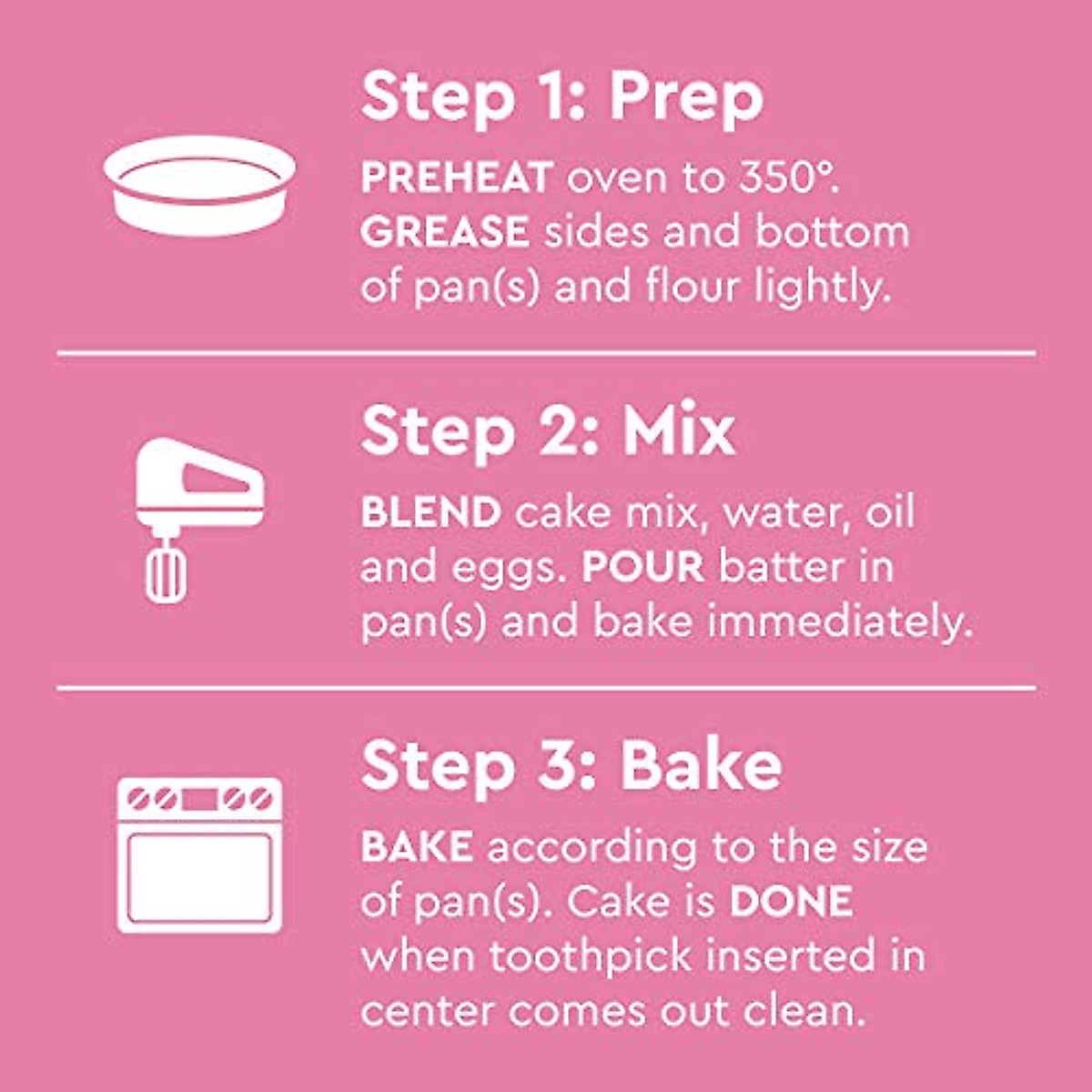 Duncan Hines Signature Cake Mix, Strawberry Supreme, 16.5 oz