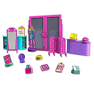Barbie Boutique Stamp Set - Creative Stamps for Kids to Explore Imagination and Design, Kid-Friendly Stamp Kit for Arts and Crafts Fun, Featuring Fashionable Designs and More.