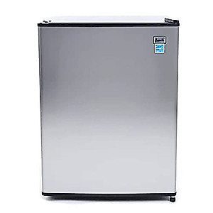 Avanti AR24T3S AR24T 2.4 cu. ft. Compact Refrigerator, in Stainless Steel