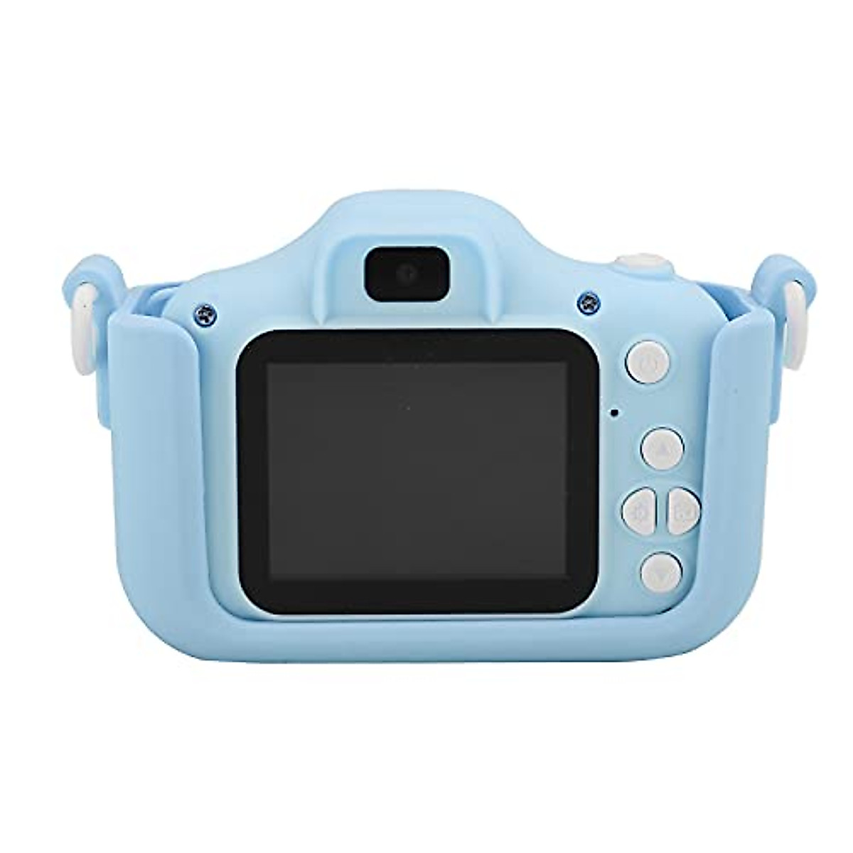 PUSOKEI Kids Camera for Girl, 12MP Digital Video Camera with 2.0in IPS Screen, Kids Digital Camera with Double Camera, Kids Camera for Girls(Blue)