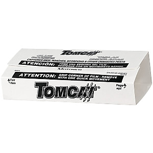 Tomcat Glue Boards with Eugenol for Enhanced Stickiness, 4 Per Box, 2-Pack