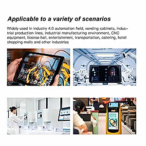 Tgoon Industrial Computer, Fast Heat Dissipation Fanless Industrial PC AC100‑240V for Vending Machines