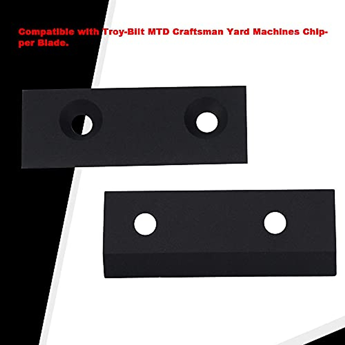 HandyTek 2 Pack 781-0490 & 981-0490 W/Fasteners Compatible with Troy-Bilt/MTD Craftsman Lawn Mower Fits 24A-030E799, 24A-060E711, 24A-060E766, CSV070, CSV206