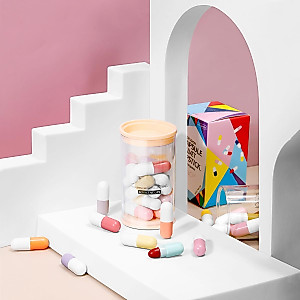 KISSIO Mini Lipstick Set,16PCS Matte Lipstick 16 Colors,Pill Lipstick,Velvety Waterproof Long Lasting Capsule lipstick,Matte Lipstick Set,Travel Friendly,Cruelty Free,2.4 oz