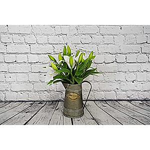 Harfirbe 5X7ft White Brick Photography Background Retro Wooden Floor Portrait Photo Studio