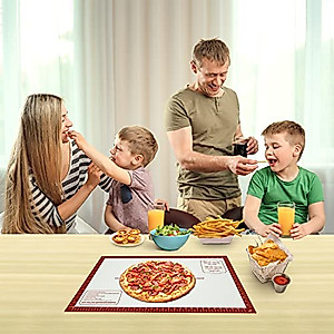 Silicone Baking Mat, Non Stick Pastry Mat Sheet for Dough Rolling, Nonslip Fondant/Pie Crust Mat, Counter Mat Oven Liner Mat for Making Cookies Macarons Bread Baking Supplies Extra Large 26 x 16 Inch