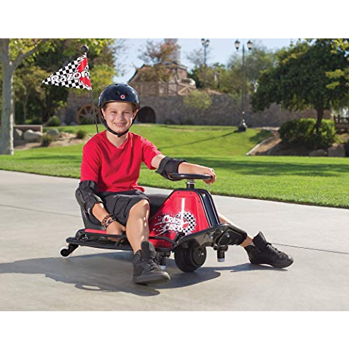 Razor Crazy Cart Black