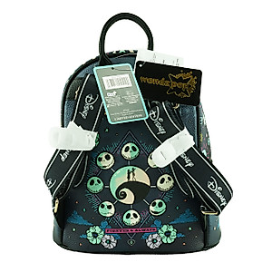 Wondapop Disney The Nightmare Before Christmas 11" Vegan Leather Fashion Mini Backpack
