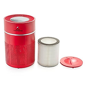 Medic Therapeutics Ultra Silent Uvc Portable Activated Carbon Hepa H13 Air Purifier Black