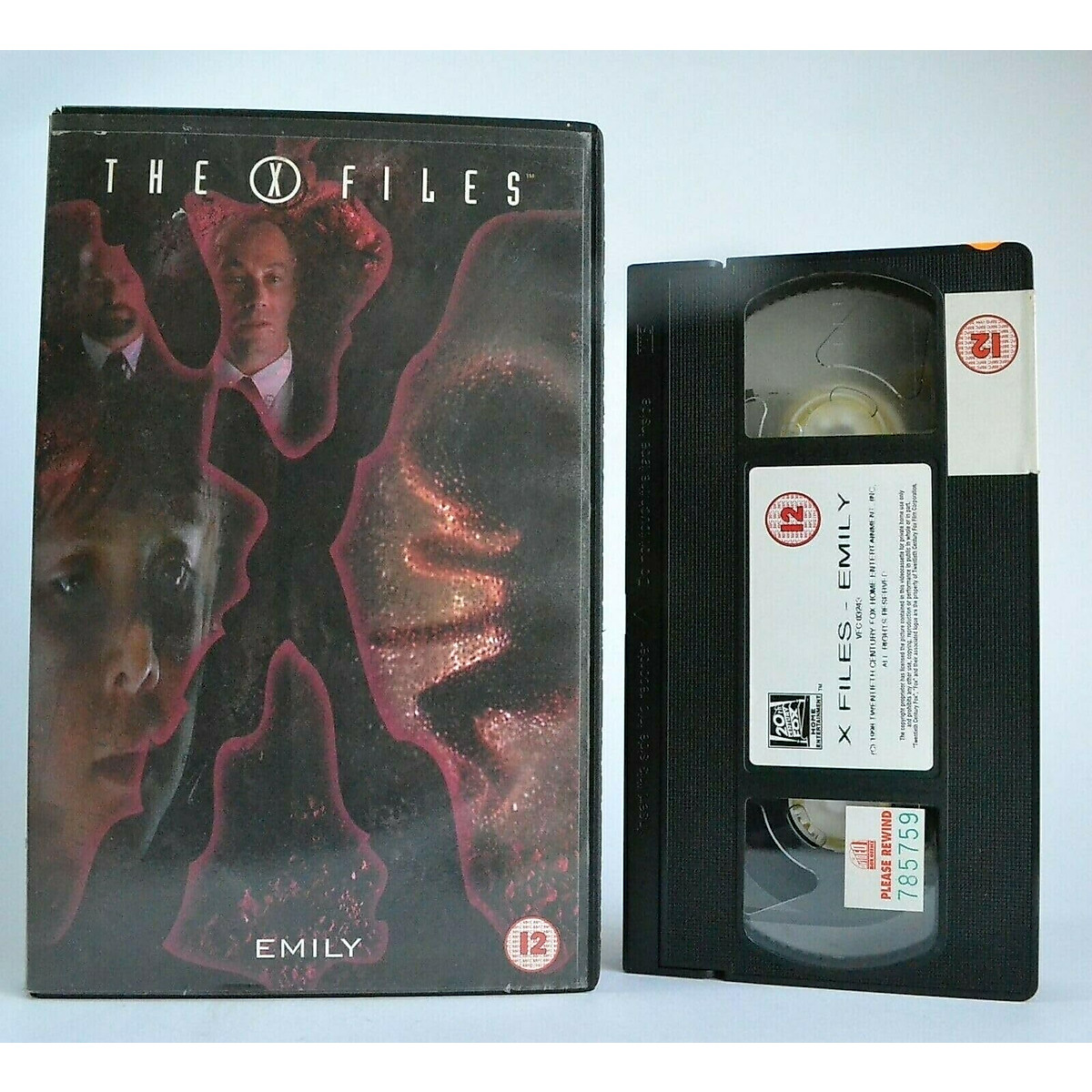 The X-Files: Emily - Sci-Fi TV Series - Large Box - Gillian Anderson - Pal VHS