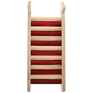 LUOZZY Hamster Nest Ladder Multi-Function Stand Attic Syrian Hamster Toy Cage Landscape Supplies