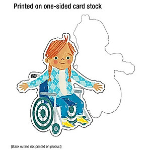 Carson Dellosa All are Welcome 36-Piece Student Diversity Cutouts, 36 Diverse Students Cutouts for Bulletin Board and Diverse Classroom Décor, Inclusive Cutouts for Classroom