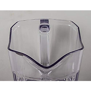 Carlisle FoodService Products PPP60 Perfect Pour Shatter-Resistant Beer Pitcher, 60 oz.