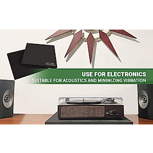 XCEL Lightweight and Versatile Foam Rubber pad, Acoustic Foam, Anti Vibration Acoustic Pads, Foam Pad, Perfect Anti Vibration pad for Washing Machines