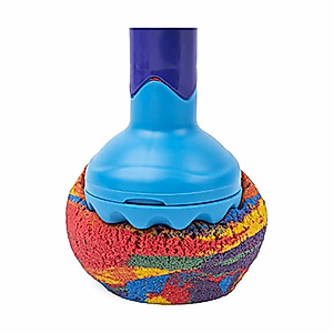 Kinetic Sand, Rainbow Mix Set with 3 Colors of Kinetic Sand (13.5oz) and 6 Tools, Play Sand Sensory Toys for Kids Ages 3 and up