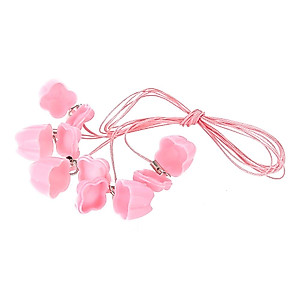 ANGGREK Milk Tooth Saver Necklaces, 5pcs Plastic Baby Milk Tooth Storage Box with Rope Tooth Saver Necklaces()