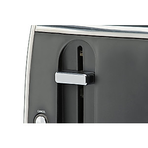 Toastmaster 4-Slice Fast Toaster, Stainless and Black, TM-49TS