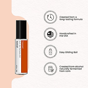DEMETER Caramel Roll On Perfume Oil, 0.33 Oz, Long-Lasting